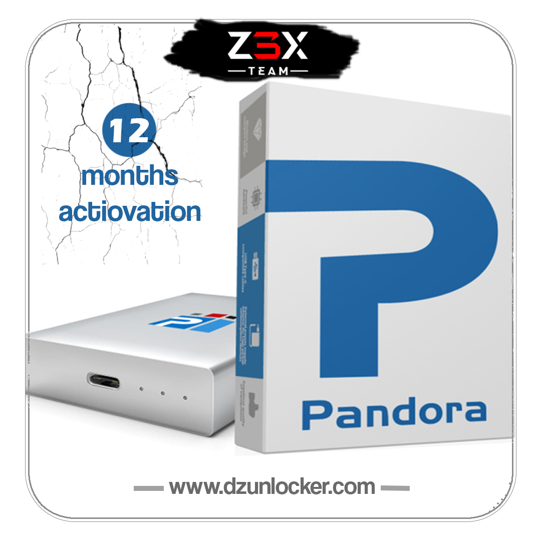 Pandora Online Digital Licens 1 Year (Without Box) - Dzunlocker Pro