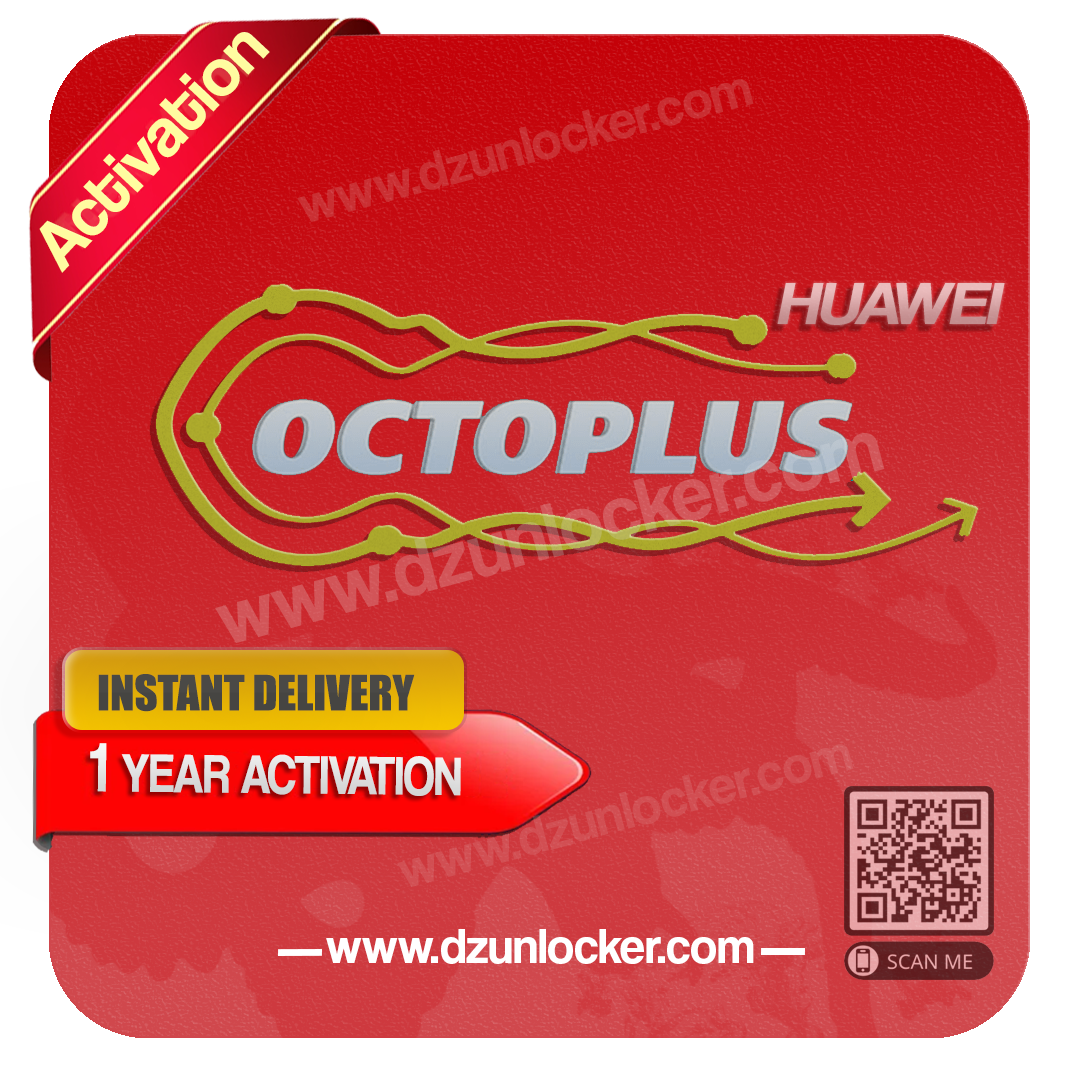 Octoplus Huawei Digital Licens 1 Year (Without Box) - Dzunlocker Pro